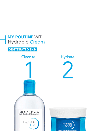 Bioderma Hydrabio Face Cream for Dry Skin with Hyaluronic Acid 40ML ...
