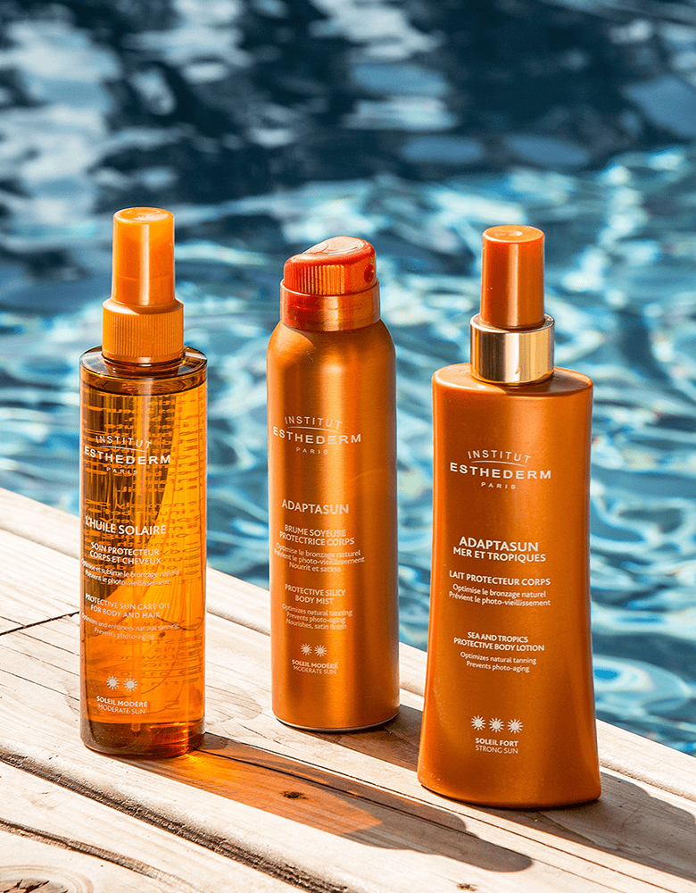Institut Esthederm Adaptasun Protective Body Lotion UVA/UVB Strong Sun ...