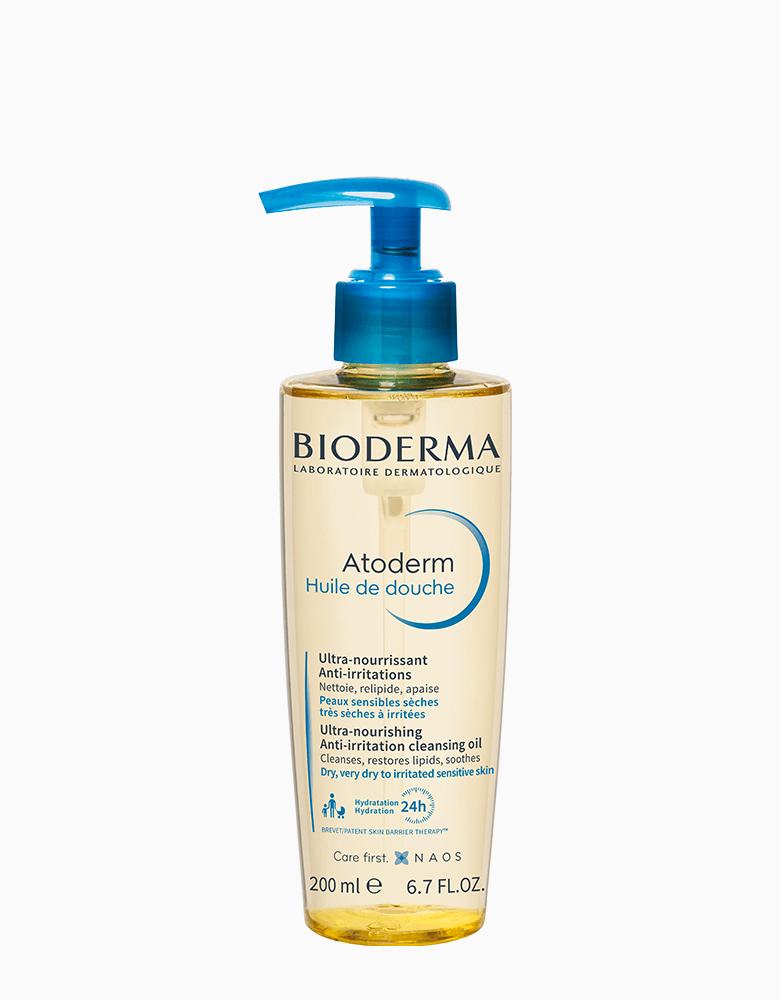 Bioderma Atoderm Shower Cleansing Oil Normal to Very Dry Skin 200ml ...