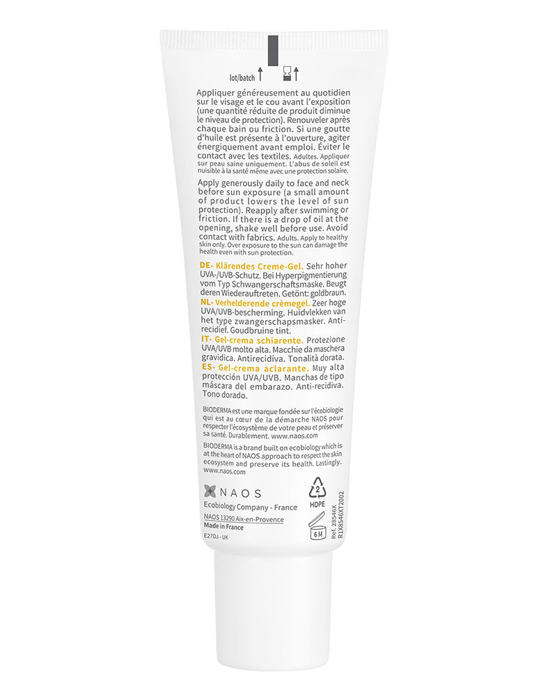 Bioderma Photoderm M SPF 50+ Golden Tint gel-cream sunscreen for dark ...